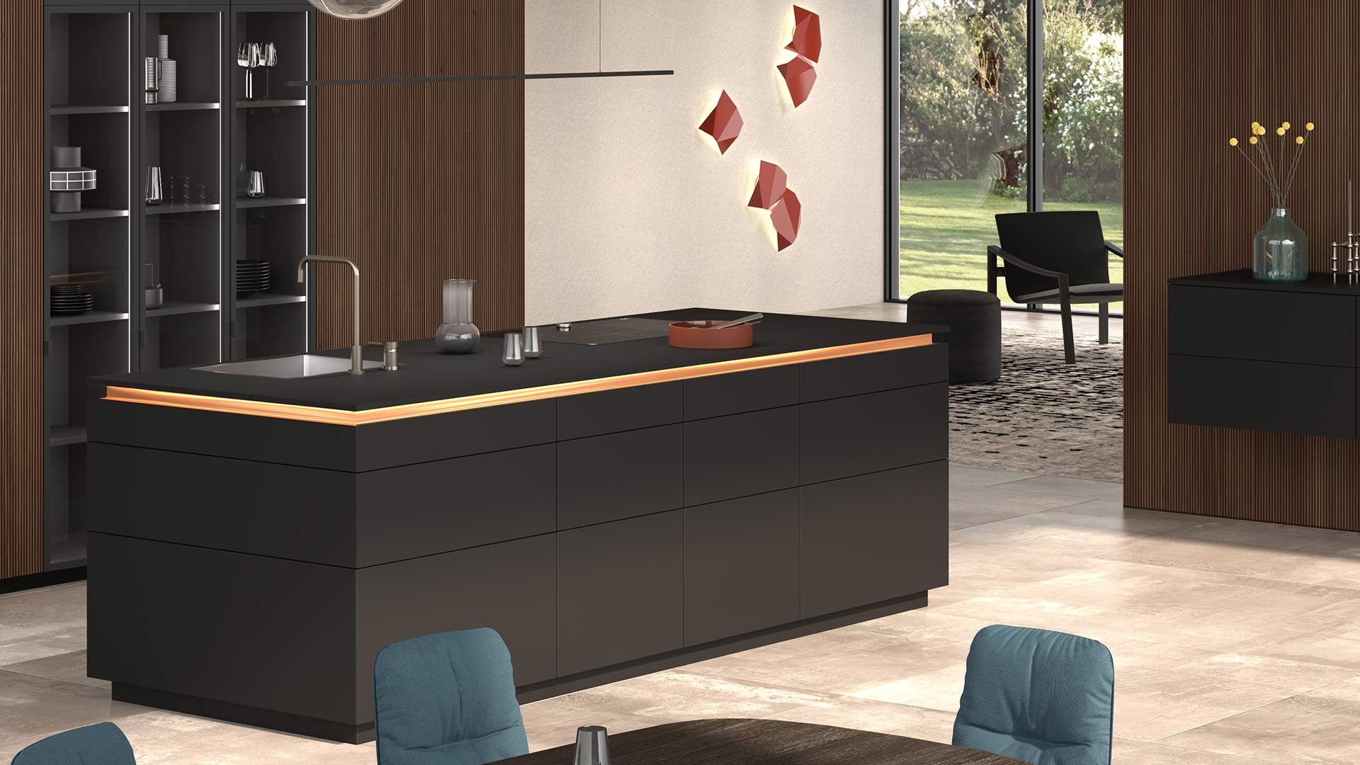 Bossa Classic-FS | Leicht Kitchens | Townhouse Design